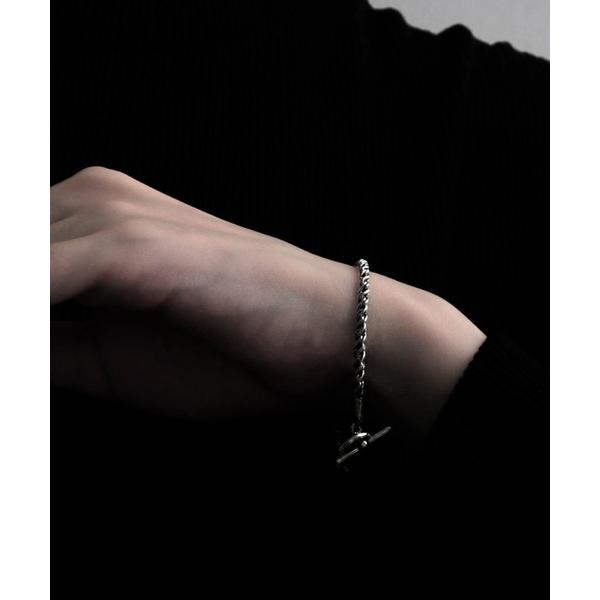 ZOZO問い合わせ番号:77913576ショップ:MAISON mou，メゾン ムーブランド:YArKA，ヤーカ商品名:【YArKA/ヤーカ】all oxidized lope chain bracelet [xobb] / いぶし加工ロー...