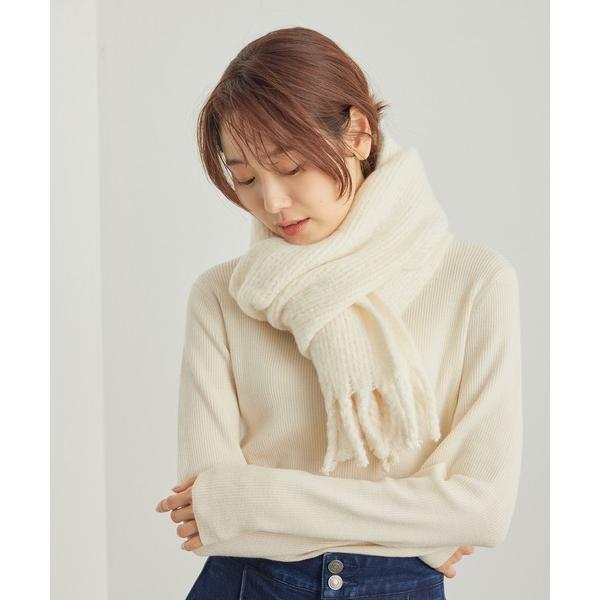 『タイムセール実施中』ZOZO問い合わせ番号:77945060ショップ:ROPE' PICNIC，ロぺピクニックブランド:ROPE' PICNIC，ロペピクニック商品名:バルキーフリンジリブマフラーカテゴリ:ファッション雑貨>マフラー...