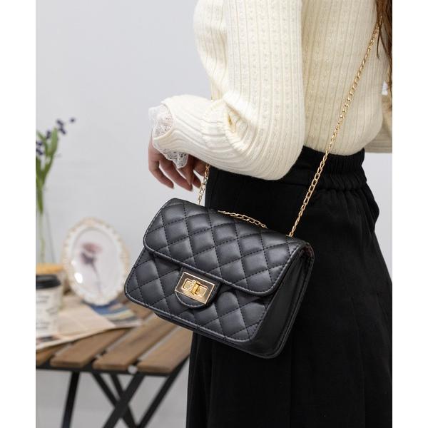 『タイムセール実施中』ZOZO問い合わせ番号:77947723ショップ:me Jane，ミージェーンブランド:pumpkin port，パンプキンポート，meJane，ミージェーン商品名:キルティングチェーンショルダーBAGカテゴリ:バッグ...