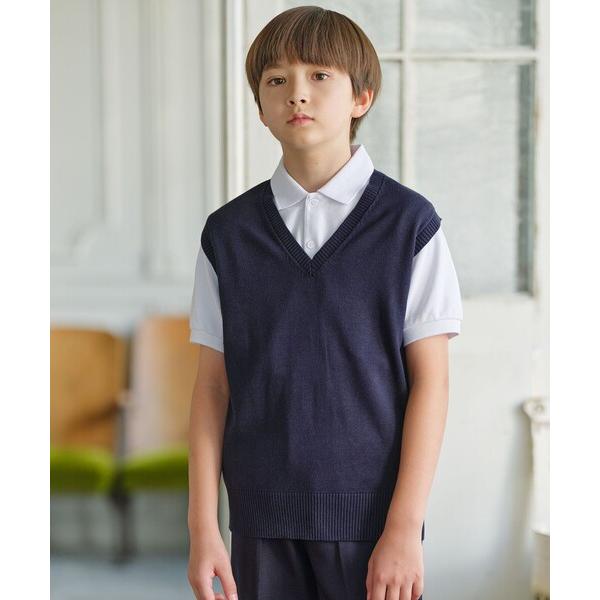 ZOZO問い合わせ番号:77950317ショップ:J.PRESS，ジェイプレスブランド:J.PRESS，ジェイプレス商品名:【140-170cm】A/C ニット ベストカテゴリ:トップス>ベストブランド品番:VRJPSW0750素材:...