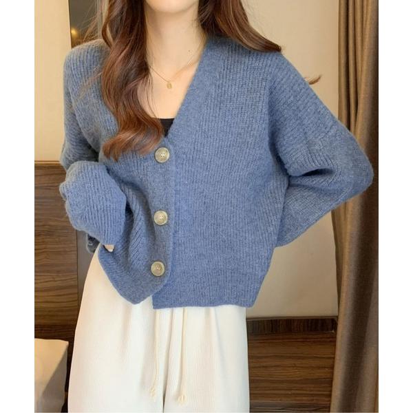 『セール実施中』ZOZO問い合わせ番号:77952073ショップ:FRP，エフアールピーブランド:BLANC FICELLE，ブランフィセル商品名:ショート丈　ニット　カーディガンカテゴリ:トップス>カーディガン/ボレロブランド品番:...