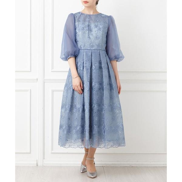 『タイムセール実施中』ZOZO問い合わせ番号:77952221ショップ:AIMER，エメブランド:AIMER，エメ商品名:オーガンジーフラワー刺繍ボリュームスリーブパーティードレス　結婚式　お呼ばれ　ドレス　20代 30代カテゴリ:ワンピー...