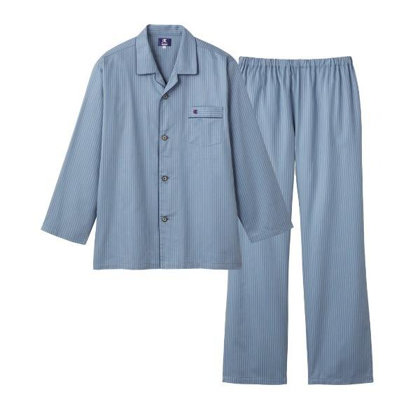 ZOZO問い合わせ番号:77953328ショップ:GUNZE，グンゼブランド:Champion，チャンピオン商品名:Champion/チャンピオン ルームウェア 長袖長パンツ 綿100％ シャドーストライプ柄カテゴリ:ルームウェア>ル...