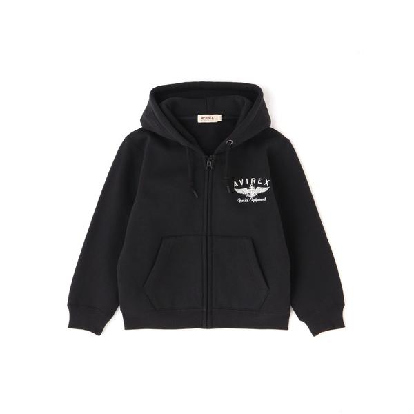 ZOZO問い合わせ番号:78019455ショップ:AVIREX，アヴィレックスブランド:AVIREX，アヴィレックス商品名:《KIDS / キッズ》VARSITY LOGO SWEAT PARKA / バーシティ ロゴ スウェット パーカー...