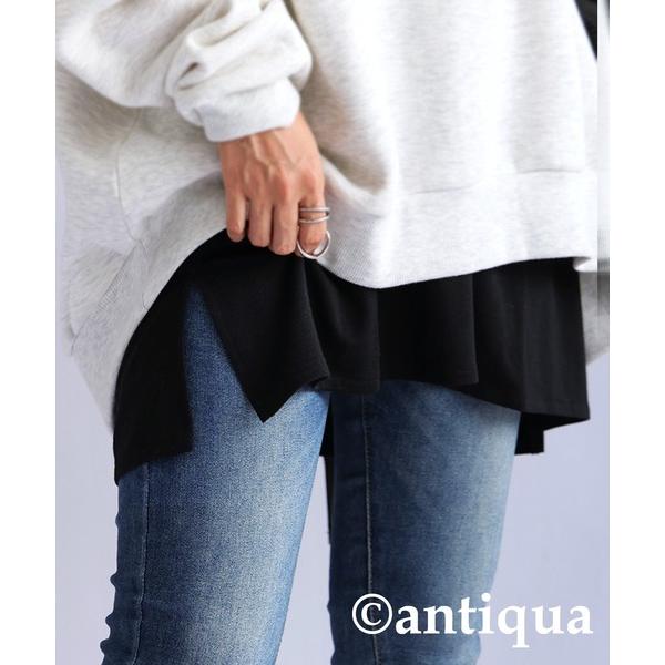 ZOZO問い合わせ番号:78019649ショップ:antiqua，アンティカブランド:antiqua，アンティカ商品名:レイヤードキャミソールカテゴリ:トップス>キャミソールブランド品番:NA-00445素材:ポリエステル65%　レー...