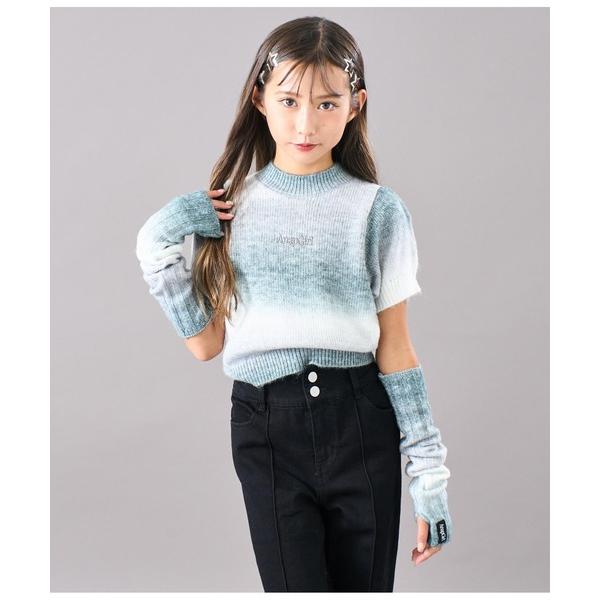 『セール実施中』ZOZO問い合わせ番号:78019723ショップ:ANAP，アナップブランド:ANAP GiRL，アナップガール商品名:アームウォーマー付グラデニットトップスカテゴリ:トップス>ニット/セーターブランド品番:913-7...