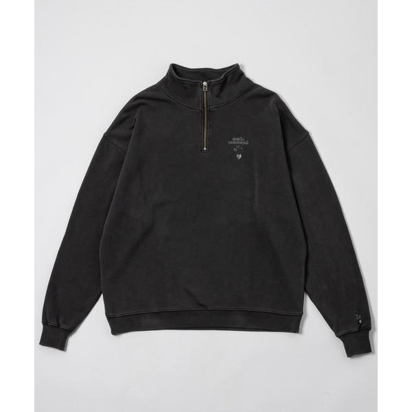ZOZO問い合わせ番号:78022398ショップ:kaoyorinakami，カオヨリナカミブランド:kaoyorinakami，カオヨリナカミ商品名:connie halfzip sweat / コニーハーフジップスウェットカテゴリ:トッ...