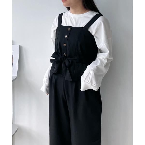 『タイムセール実施中』ZOZO問い合わせ番号:78022432ショップ:AS KNOW AS PLUS，アズノゥアズプラスブランド:AS KNOW AS plus，アズノゥアズプラス商品名:☆ビスチェ＆ワイドパンツ セットカテゴリ:ジャケッ...