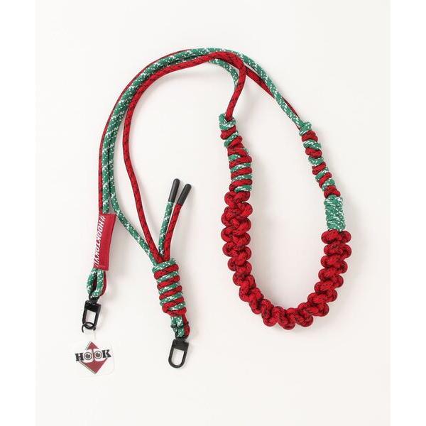 『タイムセール実施中』ZOZO問い合わせ番号:78023145ショップ:aimoha，アイモハブランド:HOOK，フック商品名:HOOK -original-　マルチ編みスマホショルダーカテゴリ:PC・スマホグッズ/家電>スマホグッズ...