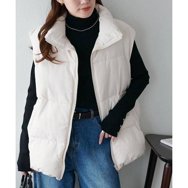 『タイムセール実施中』ZOZO問い合わせ番号:78024336ショップ:DISCOAT，ディスコートブランド:DISCOAT，ディスコート商品名:【リバイバル/WEB限定】スタンドカラーフェイクダウンベストカテゴリ:トップス>ベストブ...