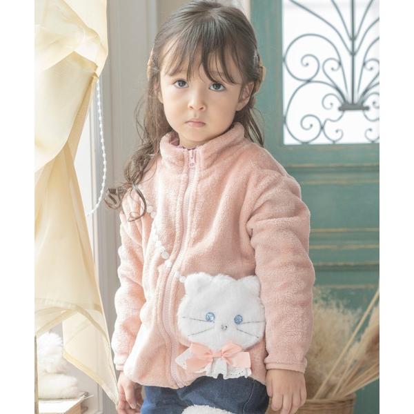 『セール実施中』ZOZO問い合わせ番号:78086927ショップ:Catherine Cottage，キャサリンコテージブランド:Catherine Cottage，キャサリンコテージ商品名:ネコポシェットフリースジャケットカテゴリ:ジャケ...