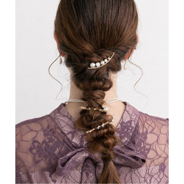 『タイムセール実施中』ZOZO問い合わせ番号:78090054ショップ:Paradise Picnic，パラダイス ピクニックブランド:Cupid Heart，キューピッドハート商品名:【Cupid Heart】結婚式アクセ！パールピン3本...