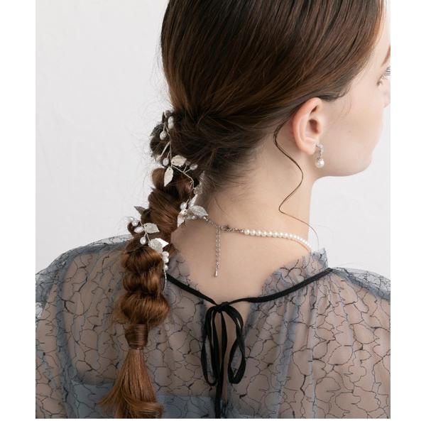 『タイムセール実施中』ZOZO問い合わせ番号:78090210ショップ:Paradise Picnic，パラダイス ピクニックブランド:Cupid Heart，キューピッドハート商品名:【Cupid Heart】結婚式アクセ！メタルリーフパ...