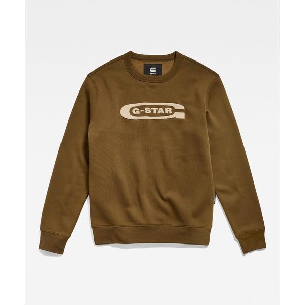 『タイムセール実施中』ZOZO問い合わせ番号:78090812ショップ:G-STAR RAW，ジースター・ロゥブランド:G-STAR，ジースター商品名:OLD SCHOOL LOGO SWEAT/クラシックロゴスウェット/トレーナーカテゴリ...