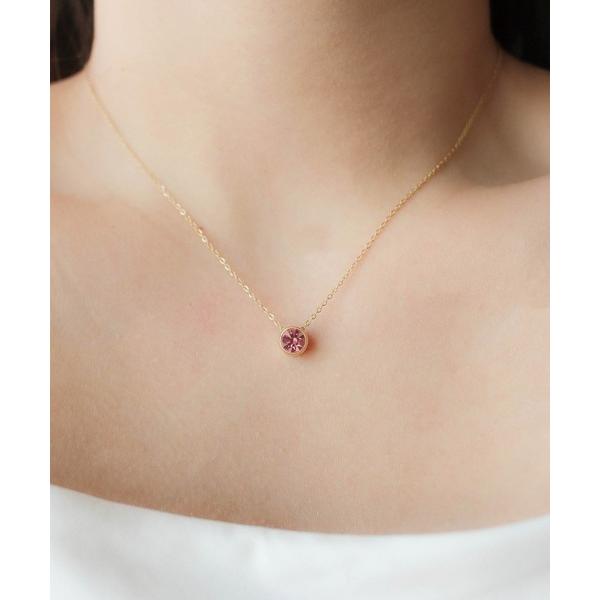 ZOZO問い合わせ番号:78092060ショップ:MIDWEST，ミッドウエストブランド:ebine，エビネ商品名:金属アレルギー対応/Birthstone Necklace / サージカルステンレス/ネックレスカテゴリ:アクセサリー&gt...