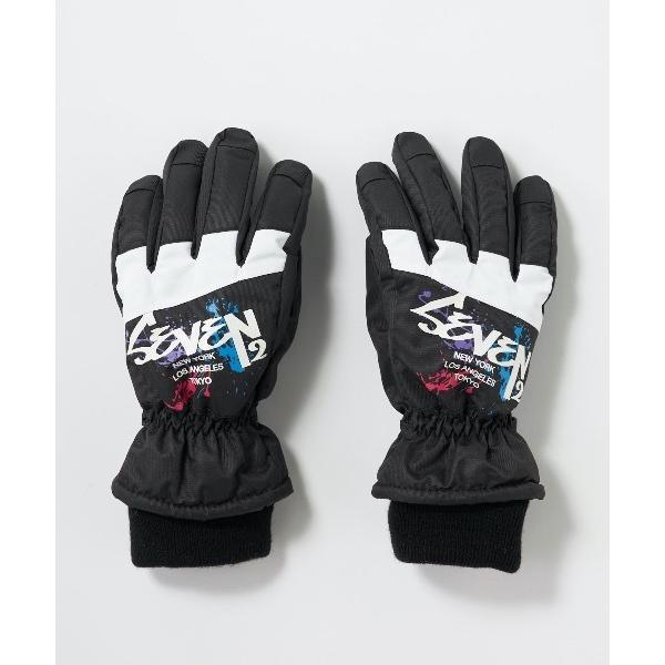 『タイムセール実施中』ZOZO問い合わせ番号:78124708ショップ:OP/RUSTY，オーピー/ラスティーブランド:SEVEN2，セブンツー商品名:【SEVEN2】キッズスノーグローブ　手袋　スキー　スノボー　五本指　防寒　通園　通学　...