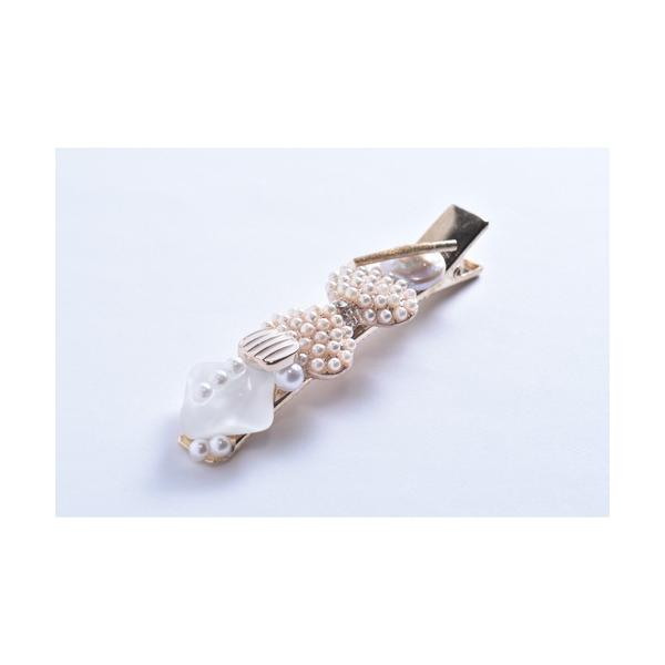 ZOZO問い合わせ番号:78125004ショップ:TONE，トーンブランド:tone，トーン商品名:【Astyle】ribbon淡水パールヘアクリップ(MA)カテゴリ:ヘアアクセサリー>バレッタ/ヘアクリップブランド品番:Astyle...