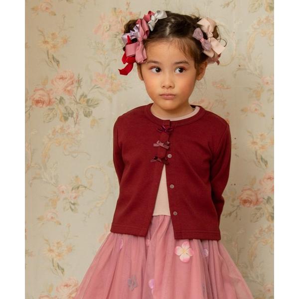 『セール実施中』ZOZO問い合わせ番号:78159447ショップ:panpantutu，パンパンチュチュブランド:panpantutu，パンパンチュチュ商品名:リボンワルツカーディガン(80-130cm)カテゴリ:トップス>カーディガ...