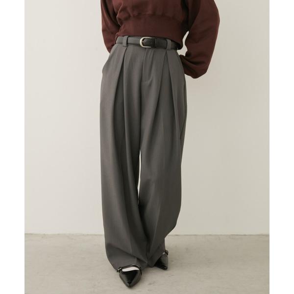 ZOZO問い合わせ番号:78160883ショップ:YARD PLUS/AUNT MARIE'S，ヤードプリュス/アントマリーズブランド:Aunt Marie's，アントマリーズ商品名:【一番人気！サイズ展開あり】センタータックワイドスラック...