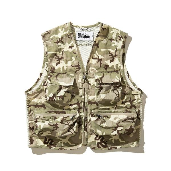 『タイムセール実施中』ZOZO問い合わせ番号:78161581ショップ:Kinetics，キネティクスブランド:FIRST DOWN，ファーストダウン商品名:FIRST DOWN RIVER VEST TASLAN NYLON（ファーストダ...