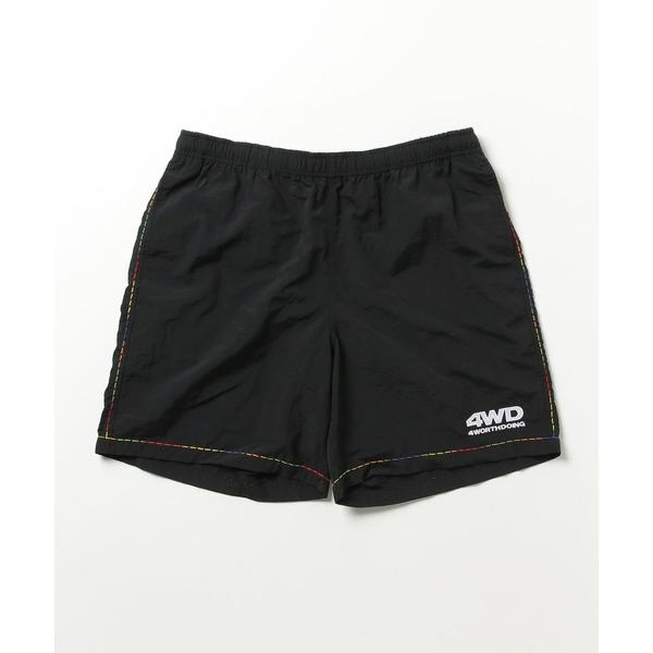 『セール実施中』ZOZO問い合わせ番号:78194430ショップ:FRIDGE，フリッジブランド:fridge，フリッジ商品名:【4WD】フォーダブルディー 4 WORTH DOING GRADIENT STITCH NYLON SHORT...