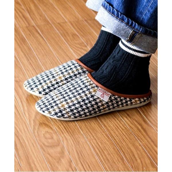 ZOZO問い合わせ番号:78228817ショップ:COMMON WARE，コモンウェアブランド:nofl，ノフル，COMMON WARE，コモンウェアー商品名:SOAS ハリスツイードルームシューズカテゴリ:インテリア>ルームシューズ...