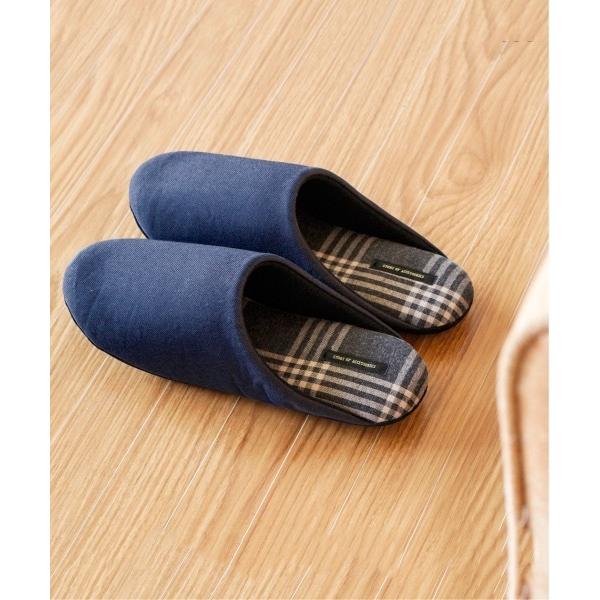 ZOZO問い合わせ番号:78228820ショップ:COMMON WARE，コモンウェアブランド:nofl，ノフル，COMMON WARE，コモンウェアー商品名:SOAS チノチェックルームシューズカテゴリ:インテリア>ルームシューズ/...