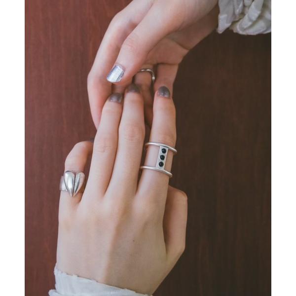 ZOZO問い合わせ番号:78293962ショップ:MARTE，マルテブランド:SYKIA，シキア商品名:2way3stone Ring/２ウェイ３ストーンリングカテゴリ:アクセサリー>リングブランド品番:02-R018-23-03素材...