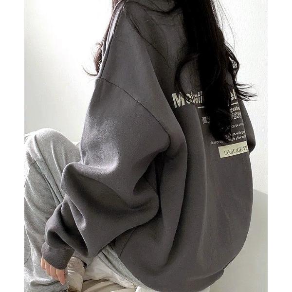 『タイムセール実施中』ZOZO問い合わせ番号:78296629ショップ:DIAVEL，ディアベルブランド:SHEENA，シーナ，DIAVEL，ディアベル商品名:Motivationロゴオーバーサイズトレーナーカテゴリ:トップス>スウェ...