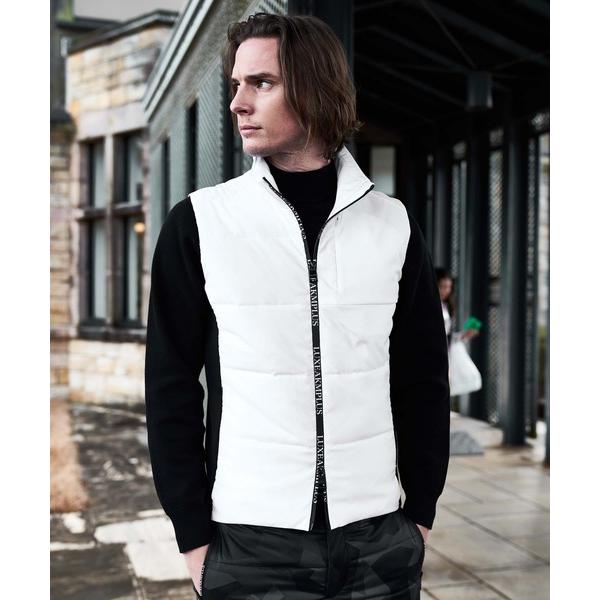 『セール実施中』ZOZO問い合わせ番号:78327447ショップ:SHIFFON，シフォンブランド:LUXEAKMPLUS，リュクスエイケイエムプラス商品名:LUXEAKMPLUS(リュクスエイケイエムプラス)ゴルフ サイドロゴフィット中綿...