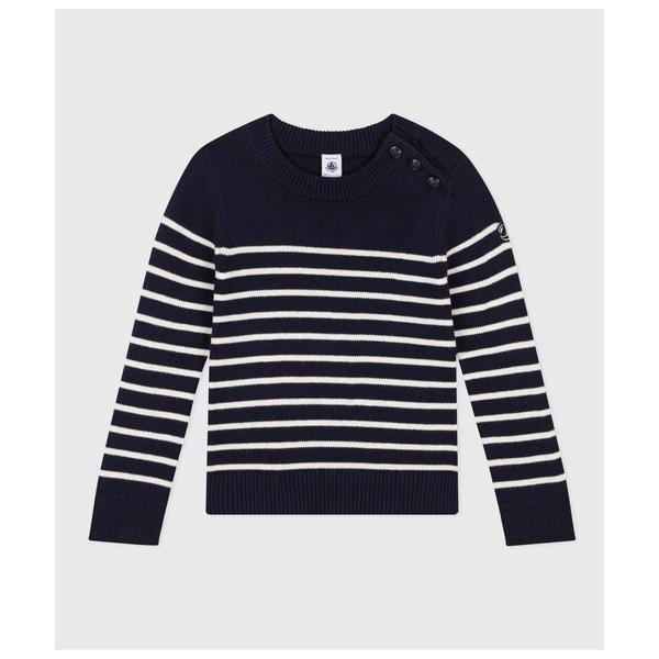 『セール実施中』ZOZO問い合わせ番号:78398153ショップ:PETIT BATEAU，プチバトーブランド:PETIT BATEAU，プチバトー商品名:マリニエールニットプルオーバーカテゴリ:トップス>ニット/セーターブランド品番...