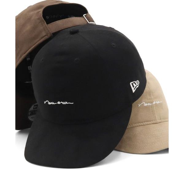 ZOZO問い合わせ番号:78429435ショップ:ONSPOTZ，オンスポッツブランド:NEW ERA，ニューエラ商品名:ニューエラ キャップ シンセティックスウェード手書きロゴ ONSPOTZ別注カテゴリ:帽子>キャップブランド品番...