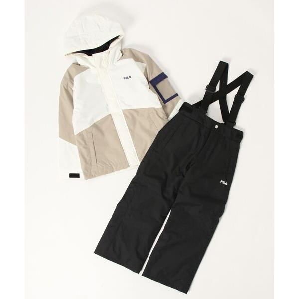 『タイムセール実施中』ZOZO問い合わせ番号:78465644ショップ:OP/RUSTY，オーピー/ラスティーブランド:FILA，フィラ商品名:【FILA:フィラ】キッズスノーウェア上下セット　スキー　スノボー　雪遊び　防寒ウェア　撥水カテ...