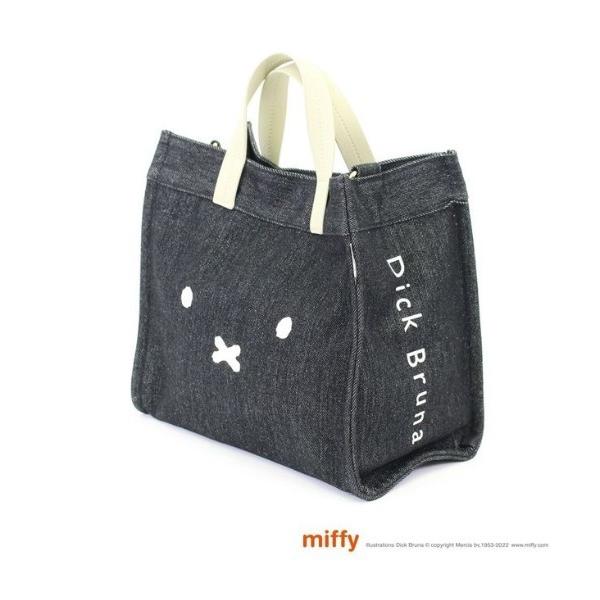 ZOZO問い合わせ番号:78466160ショップ:hopely，ホープリーブランド:Miffy， ミッフィー，SPECIAL PRODUCT DESIGN，スペシャルプロダクトデザイン商品名:ミッフィー 2 Way トートバッグ デニムブラ...