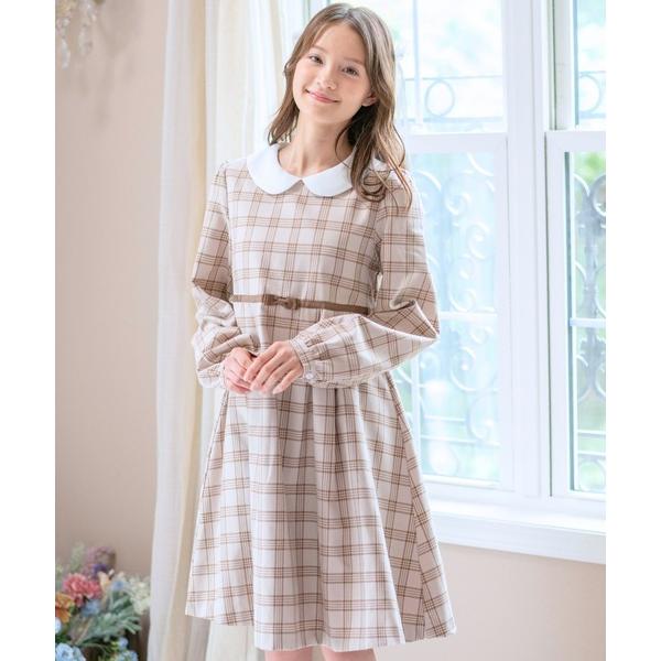 『セール実施中』ZOZO問い合わせ番号:78499419ショップ:Catherine Cottage，キャサリンコテージブランド:Catherine Cottage，キャサリンコテージ商品名:チェックの丸襟フォーマルワンピースカテゴリ:ワン...
