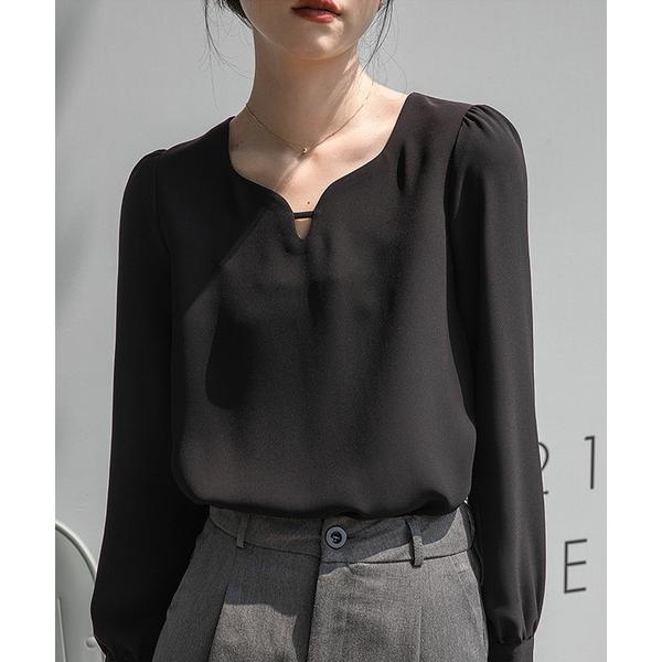 『タイムセール実施中』ZOZO問い合わせ番号:78499829ショップ:Crisp，クリスプブランド:MILAE，ミレ商品名:キーネックプルオーバーシャツブラウスカテゴリ:トップス>シャツ/ブラウスブランド品番:210089素材:ポリ...