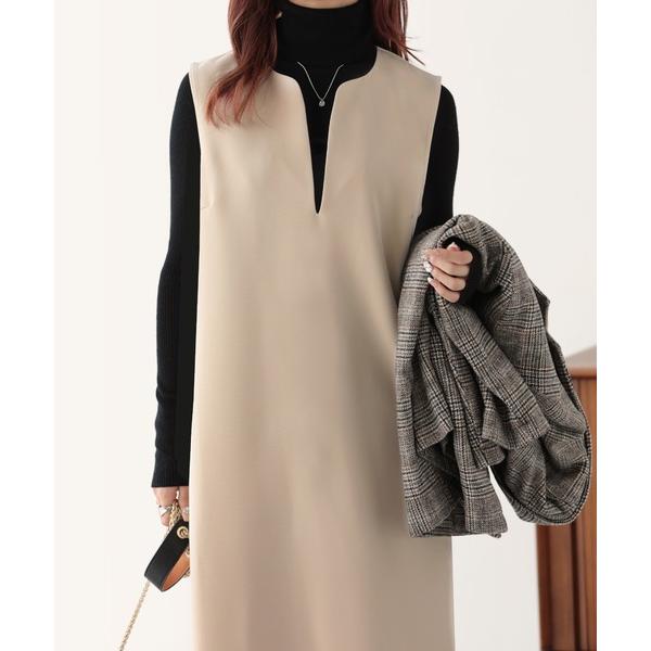 『タイムセール実施中』ZOZO問い合わせ番号:78502017ショップ:Fit more，フィットモアブランド:nouvellemoi，ヌーベルモイ商品名:スキッパーロングジャンパースカートカテゴリ:ワンピース/ドレス>ジャンパースカ...