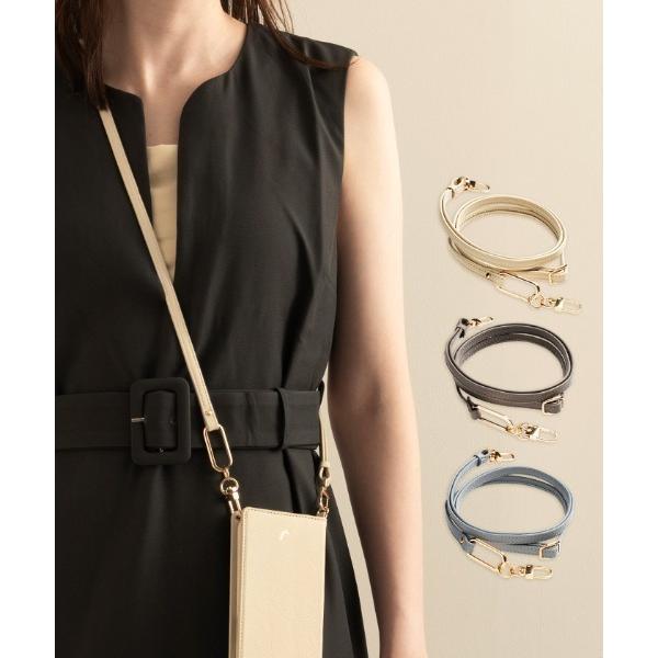 『タイムセール実施中』ZOZO問い合わせ番号:78535199ショップ:Hamee，ハミィブランド:salisty，サリスティ商品名:salisty noble レザー ショルダーストラップカテゴリ:PC・スマホグッズ/家電>スマホグ...