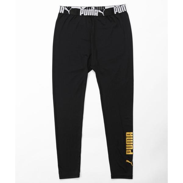 ※このアイテムは返品・交換対象外商品です。ZOZO問い合わせ番号:78538233ショップ:Karlas，カルラスブランド:PUMA，プーマ商品名:PUMA プーマ 大人用 タイツ レギンス ブランドロゴ ラバープリント 快適インナー 吸水...