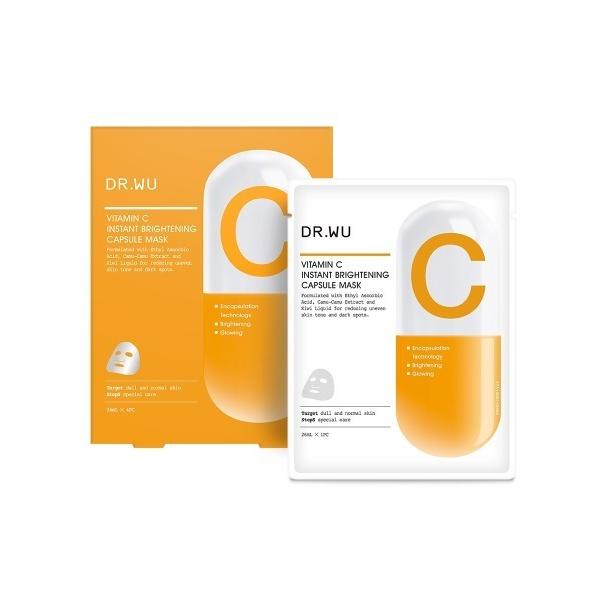 『タイムセール実施中』※このアイテムは返品・交換対象外商品です。コスメ商品ZOZO問い合わせ番号:78540827ショップ:DR.WU，ドクターウーブランド:DR.WU，ドクターウー商品名:カプセルマスク ブライトニング Vit C ＜シー...