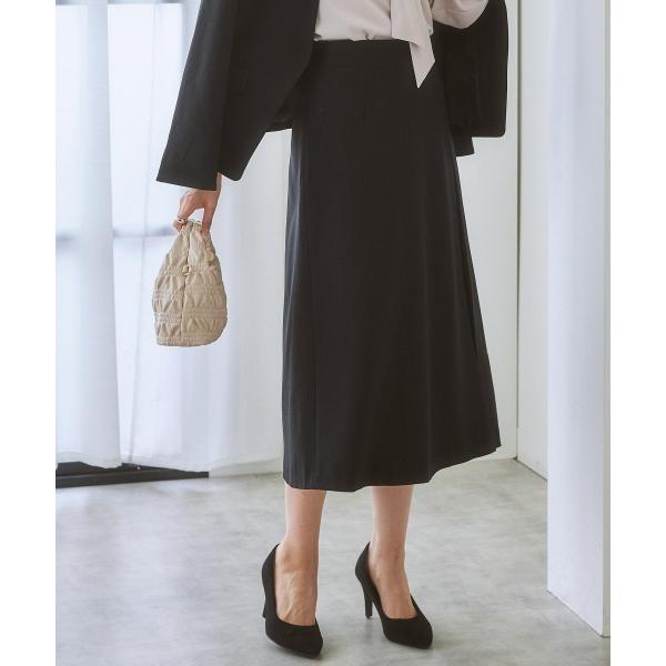 ZOZO問い合わせ番号:78571221ショップ:nissen，ニッセンブランド:7days Life Styling，セブンデイズライフスタイリング商品名:【洗える・ストレッチ】セットアップ対応ウール調ロング丈フレアスカート（上下別売）カ...