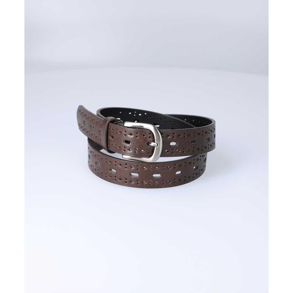 『タイムセール実施中』ZOZO問い合わせ番号:78571380ショップ:Right-on，ライトオンブランド:Right-on，ライトオン商品名:３０タテパンチングベルトカテゴリ:ファッション雑貨>ベルトブランド品番:ROH-307素...