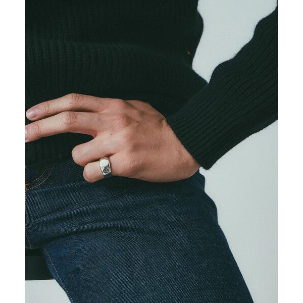 ZOZO問い合わせ番号:78572177ショップ:BEAMS MEN，ビームス メンブランド:BILL WALL LEATHER，ビルウォールレザー商品名:【EXCLUSIVE】Small Signet Ringカテゴリ:アクセサリー&gt...