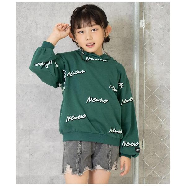 『タイムセール実施中』ZOZO問い合わせ番号:78633867ショップ:ANAP，アナップブランド:ANAP kids，アナップキッズ商品名:英字柄裏毛スウェットパーカー【親子お揃い】カテゴリ:トップス>パーカーブランド品番:423-...