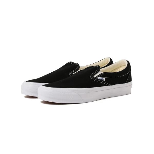 ZOZO問い合わせ番号:78636871ショップ:BEAMS MEN，ビームス メンブランド:VANS，バンズ，BEAMS，ビームス商品名:VANS / SLIP-ON REISSUE 98 LX BLACK / WHITEカテゴリ:シュー...