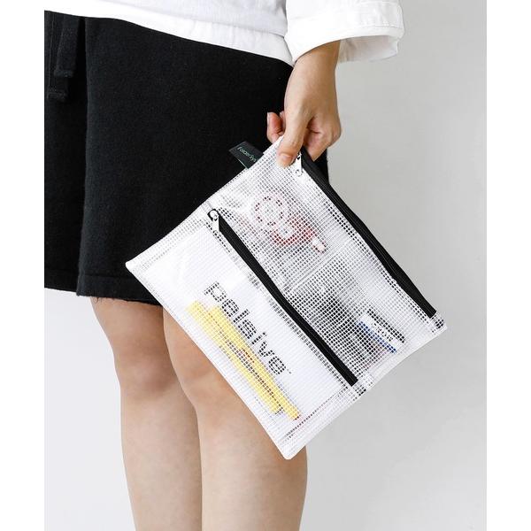 ZOZO問い合わせ番号:78673281ショップ:HIGHTIDE，ハイタイドブランド:HIGHTIDE，ハイタイド商品名:Zip Bag Multi-Comp マルチコンパートメントジップバッグ A5カテゴリ:財布/小物>ポーチブラ...