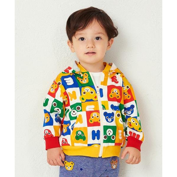 ZOZO問い合わせ番号:78674796ショップ:MIKI HOUSE，ミキハウスブランド:MIKI HOUSE，ミキハウス商品名:パズルブロック　プッチー　パーカーカテゴリ:トップス>パーカーブランド品番:11-3702-684素材...