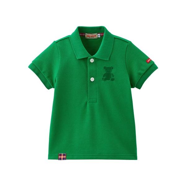 『セール実施中』ZOZO問い合わせ番号:78675280ショップ:MIKI HOUSE，ミキハウスブランド:MIKI HOUSE，ミキハウス商品名:シルエットベア 半袖ポロシャツカテゴリ:トップス>ポロシャツブランド品番:12-550...