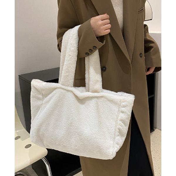 『タイムセール実施中』ZOZO問い合わせ番号:78808309ショップ:STYLEBLOCK，スタイルブロックブランド:STYLEBLOCK，スタイルブロック商品名:フェイクファートートバッグカテゴリ:バッグ>トートバッグブランド品番...