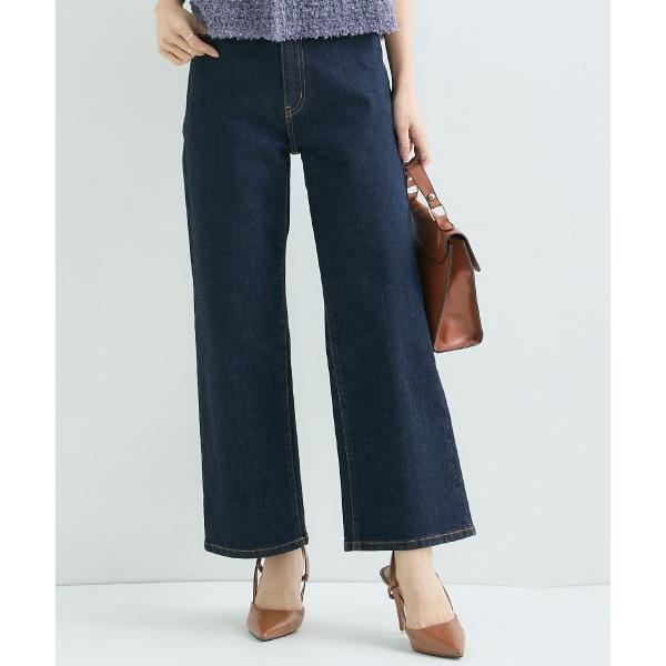 ZOZO問い合わせ番号:78839462ショップ:nissen，ニッセンブランド:Petitjo，プッチージョ商品名:小さいサイズ　すごく伸びるワイドデニムパンツ　低身長さん・小柄女性　選べる股下カテゴリ:パンツ>デニムパンツブランド...